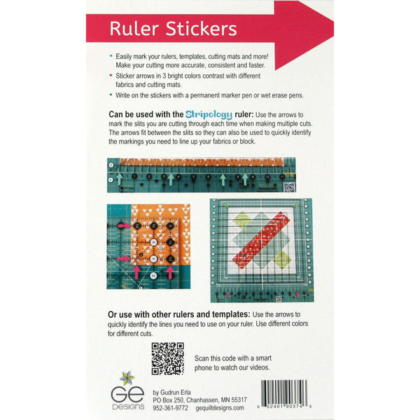 GEasy Ruler Stickers - Antler Quilt Design, LLC.