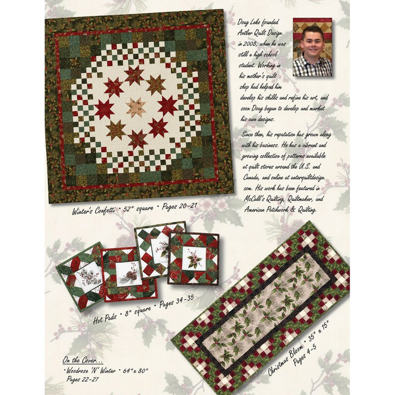 Winter's Song Project Book - Antler Quilt Design, LLC.