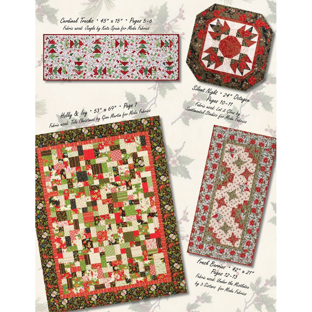 Winter's Song Project Book - Antler Quilt Design, LLC.